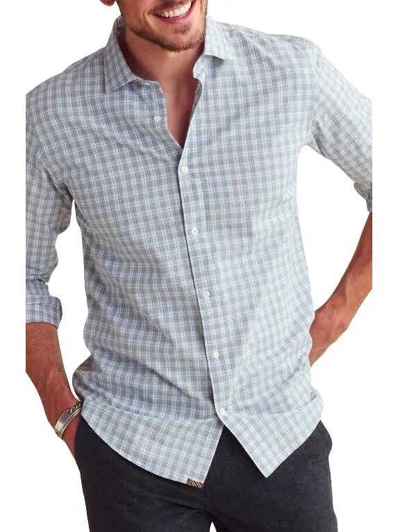 Billy Reid Classic Fit Plaid Button-up Shirt - Blue Multi