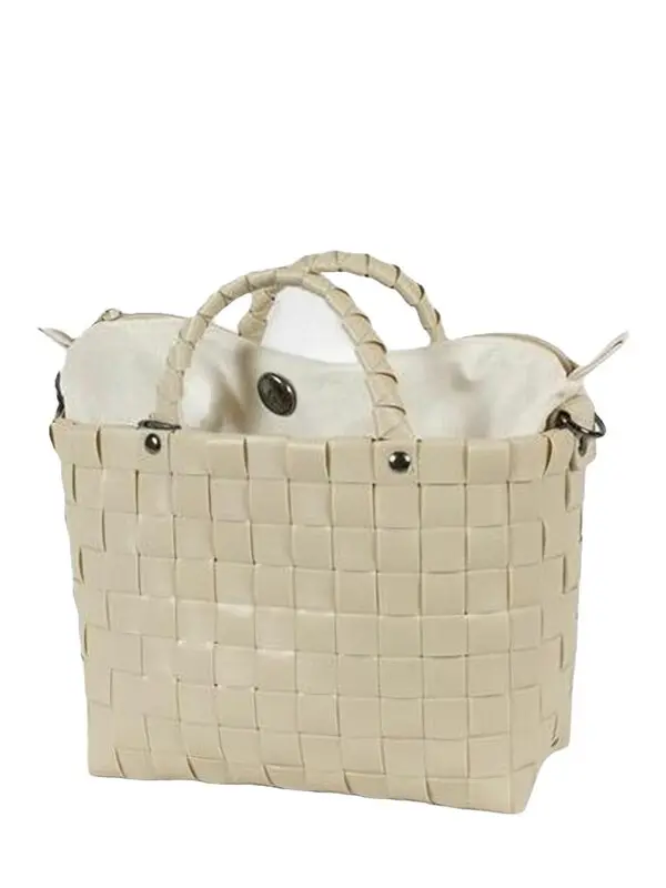 HANDED BY Dash Recycled Plastic Crossbody Bag - Pale Grey