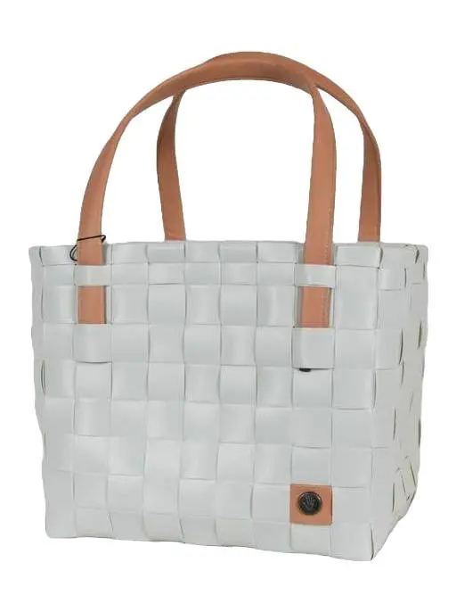 HANDED BY Color Block Shopper Tote Bag - Misty Grey