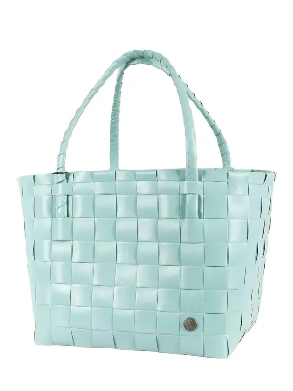 HANDED BY Paris Recycled Plastic Tote - Dusty Turquoise