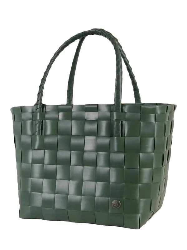 HANDED BY Paris Recycled Plastic Tote - Forest Green