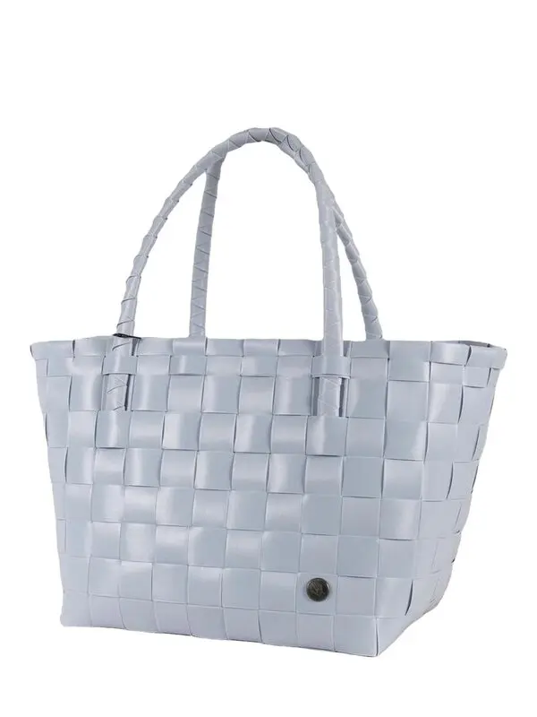 HANDED BY Paris Recycled Plastic Tote - Pale Blue Grey