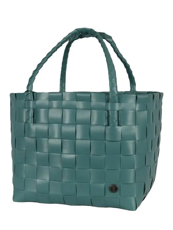 HANDED BY Paris Recycled Plastic Tote - Teal Blue
