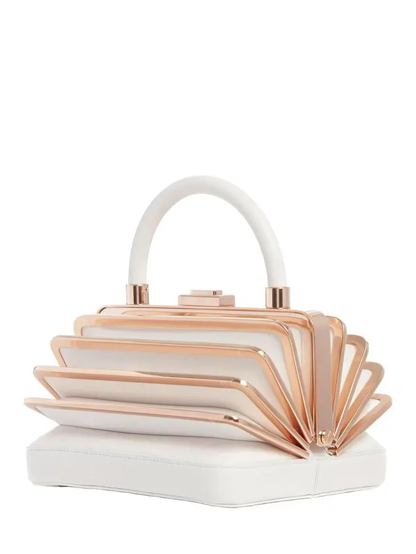 Gabriela Hearst Diana Midas Top Handle Bag - Ivory