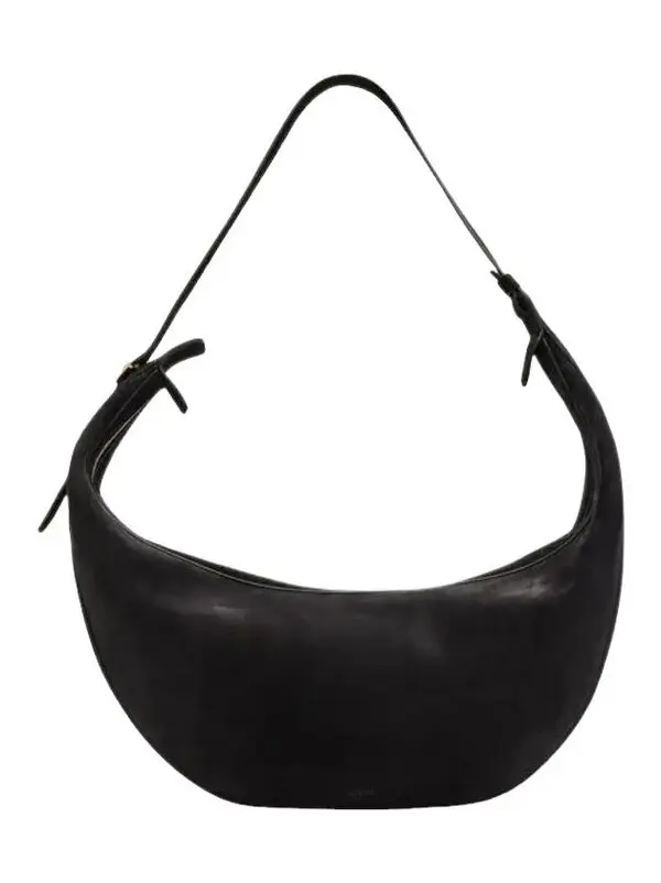 Khaite Augustina Suede Hobo Bag - Black