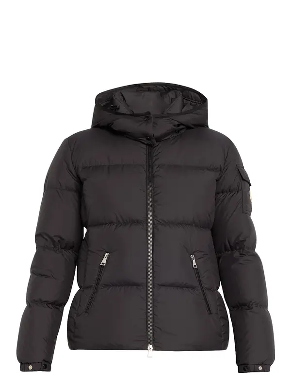 Moncler Fourmines Hooded Down Jacket - Black