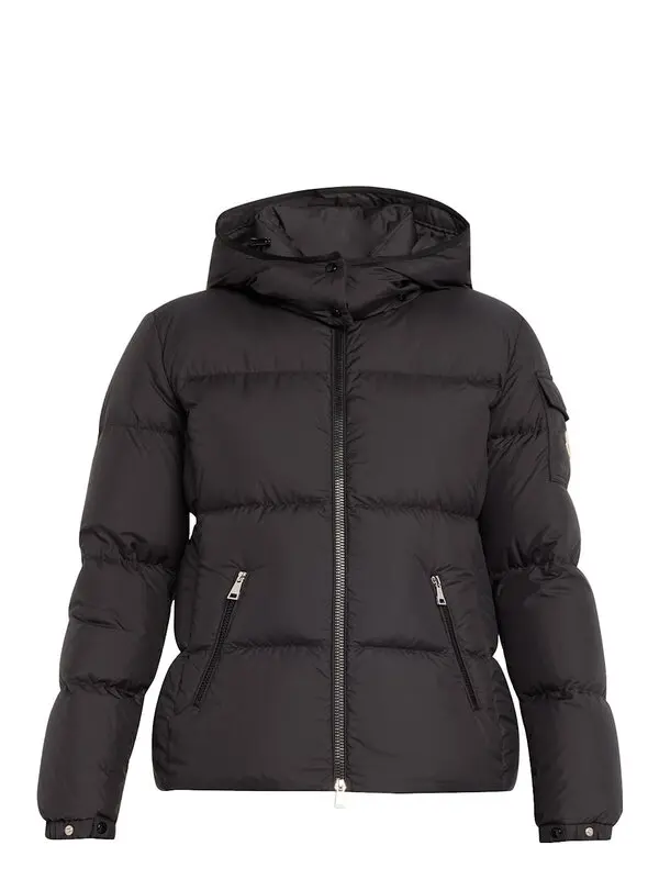Moncler Fourmines Hooded Down Jacket - Black