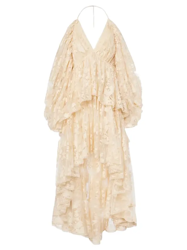 Zimmermann Illustration Asymmetric Minidress - White
