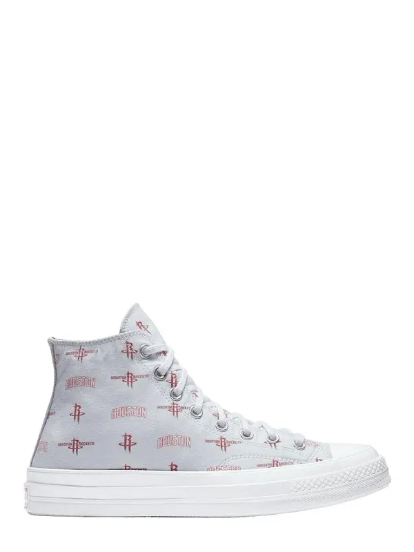 CONVERSE Chuck Taylor All Star 70 Hi Houston Rockets Franchisein Sneakers - Flat Silver/university Red