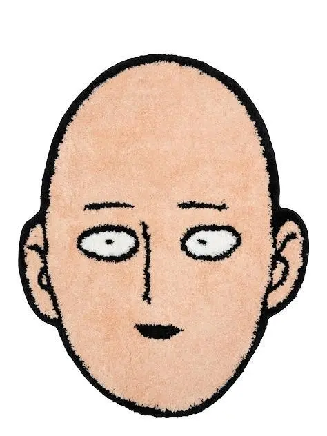 BAIT X One Punch Saitama Rug - Tan