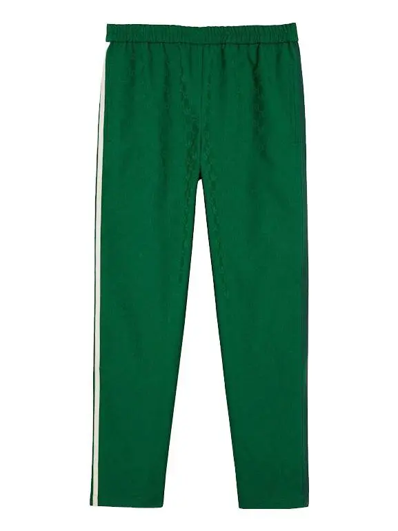 Gucci X Adidas Gg Monogram Trackpants - Green