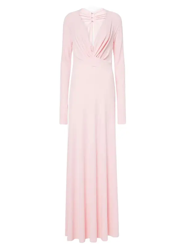 Victoria Beckham Gathered Gown - Pink