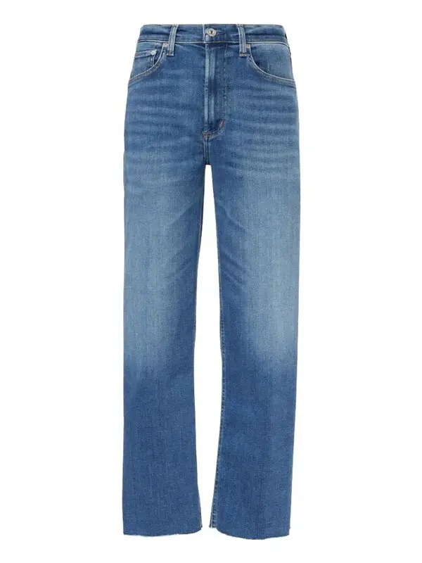 Citizens Of Humanity Palma High-rise Straight Leg Jeans - Blue