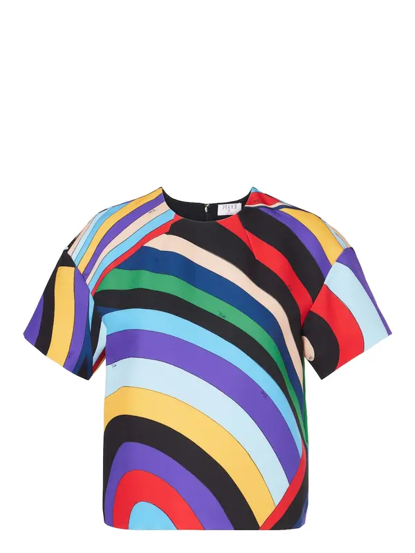 Emilio Pucci Iride Cady Top - Multicoloured