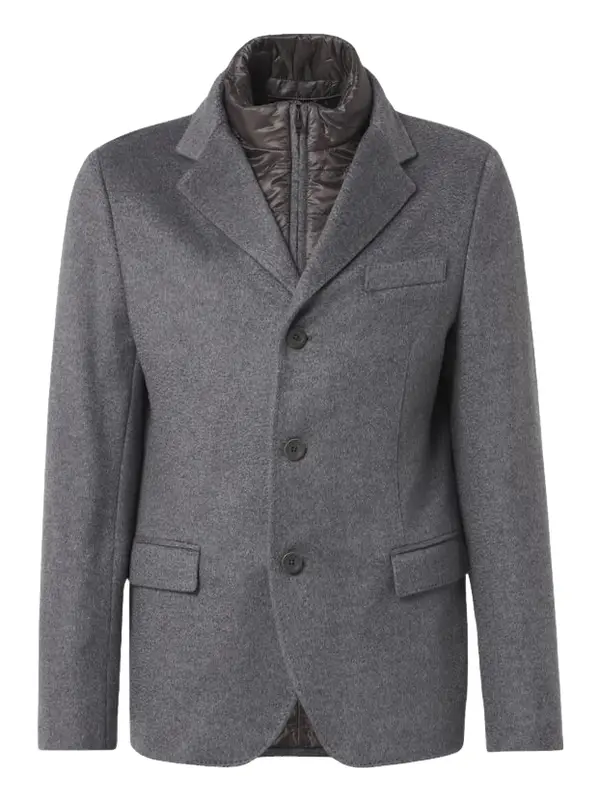 Herno Cashmere Blazer - Grey