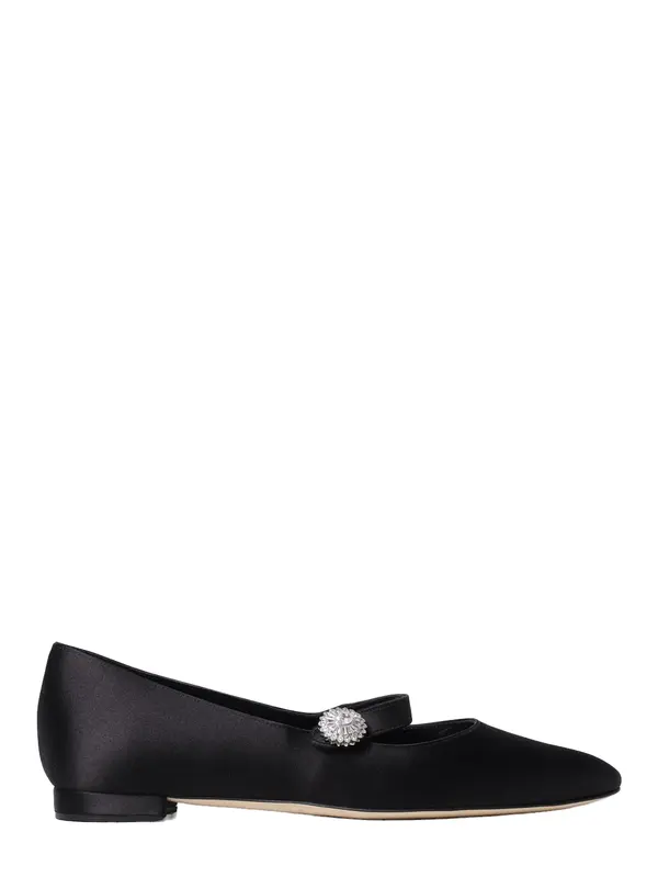 Manolo Blahnik Ballet Flats - Black