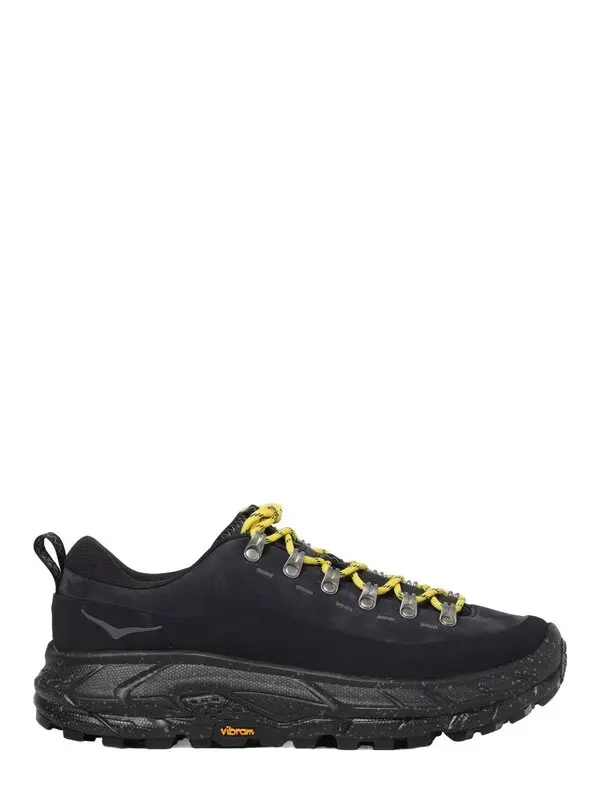HOKA® Tor Summit Nubuck And Rubber Sneakers - Black