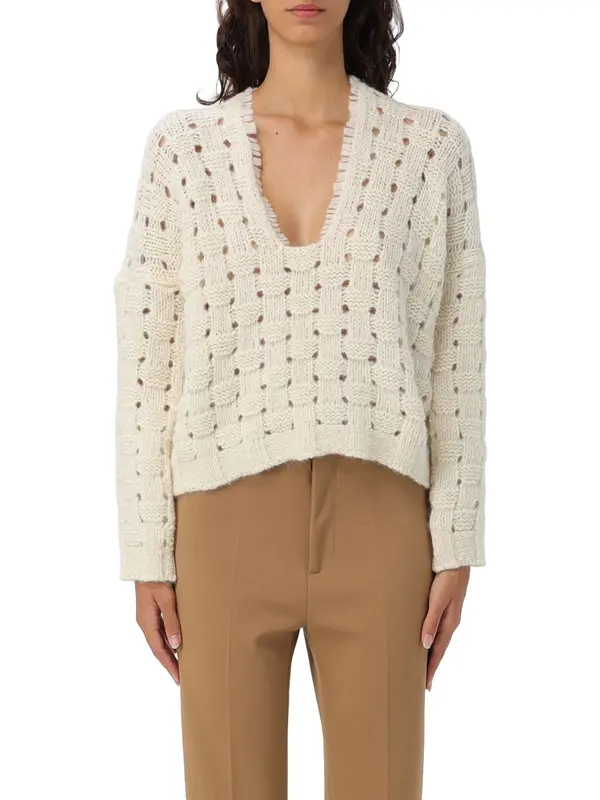 Liviana Conti Pullover Sweater - Yellow Cream