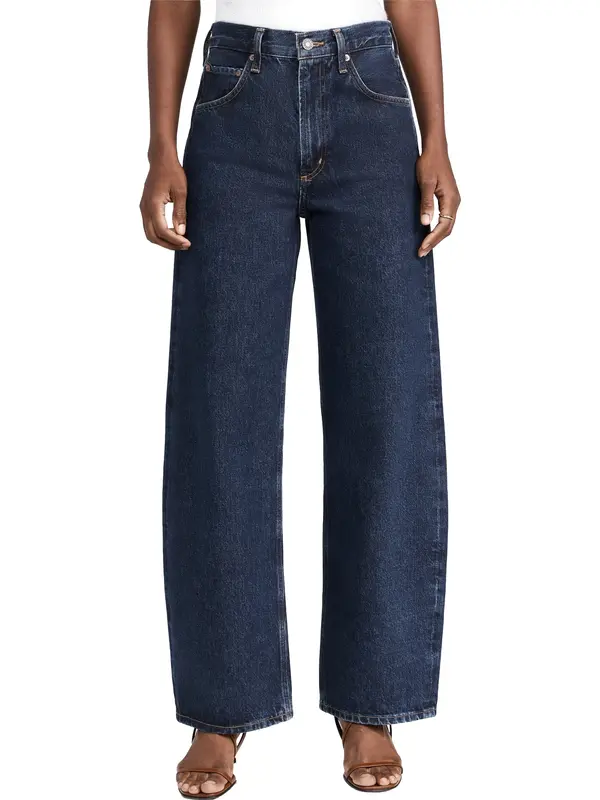 AGOLDE Low Curve Wide Leg Jeans - Pendulum