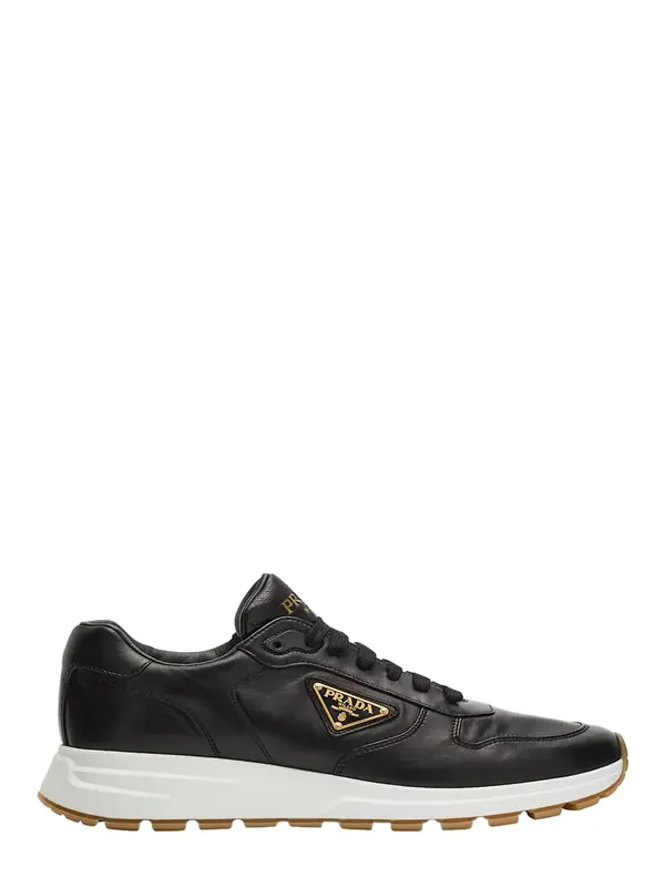 Prada Prax Napa Leather Sneakers - Black