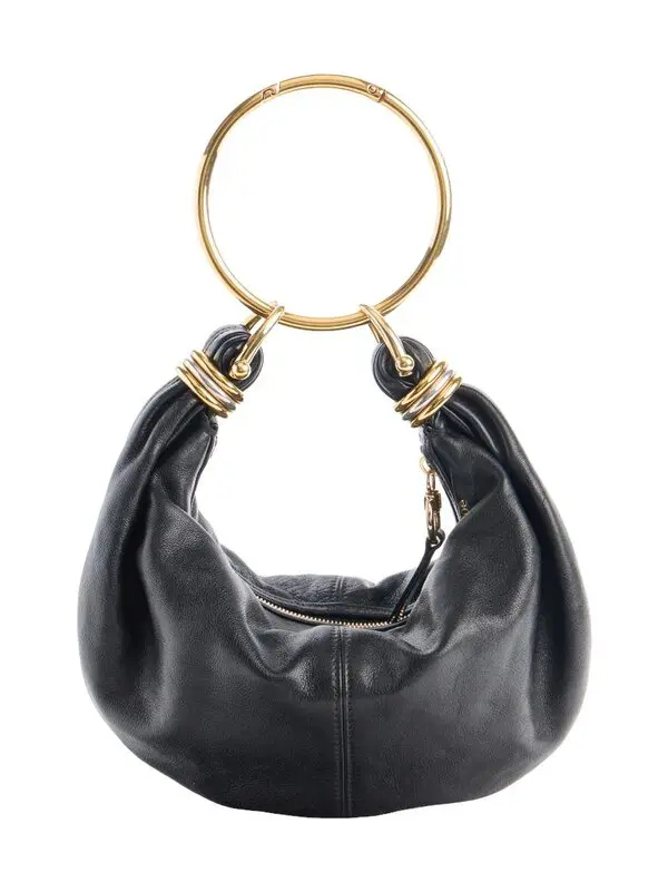 Chloé Small Bracelet Hobo Bag - Black 001