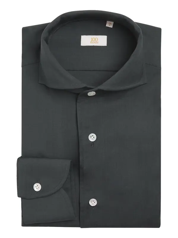 100HANDS Wool Shirt - Green