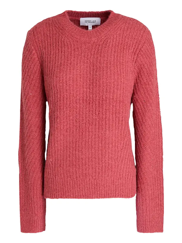 Derek Lam 10 Crosby Ribbed-knit Sweater - Brick