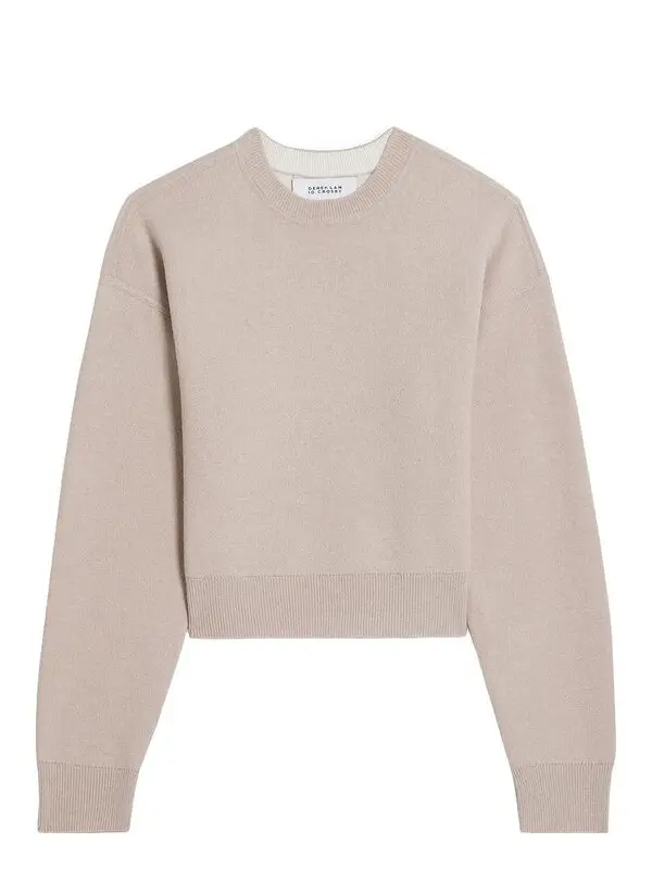 Derek Lam 10 Crosby Wool-blend Sweater - Neutral