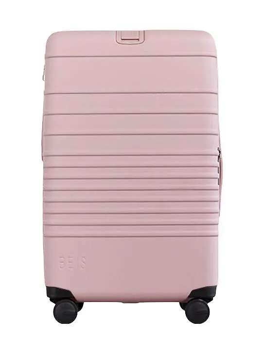 BEIS The Medium Check-in Roller Four-wheel Suitcase 72cm X 48cm - In Atlas Pink