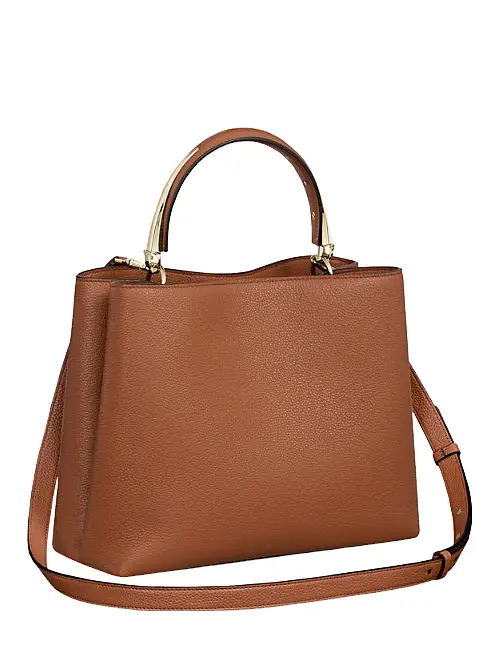CARTIER Panthère De Medium Top-handle Bag - Caramel