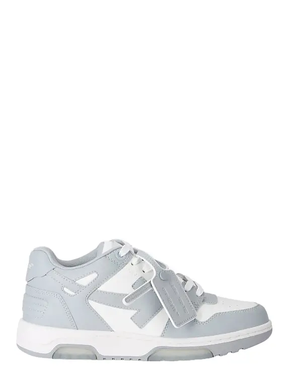 Off-White Out Of Office Leather Low-top Trainers - Grey