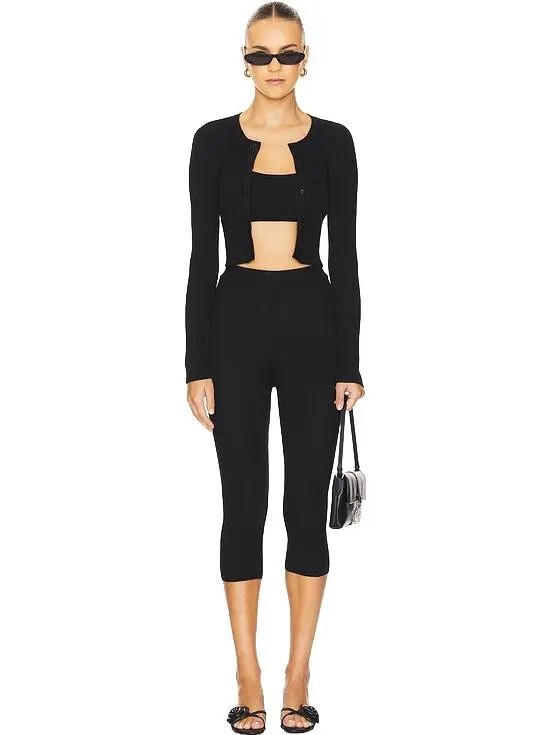 ALL THE WAYS Jude Knit Set - Black