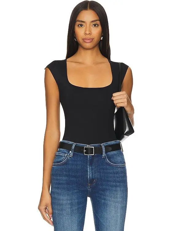 Commando Neoprene Bodysuit - Black