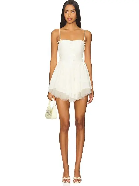 Majorelle Analyse Mini Dress - Ivory