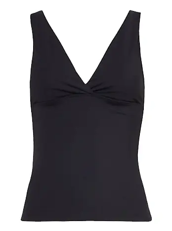 TALA Dayflex Support V-neck Top - Shadow Black