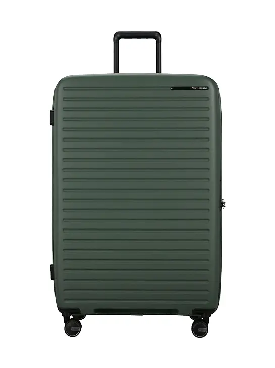 SAMSONITE Spinner Expandable Four-wheel Hard-shell Checked Suitcase 81cm - Sage
