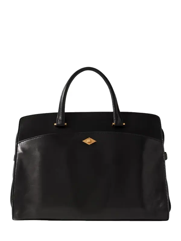 METIER Private Eye' Leather Tote - Black