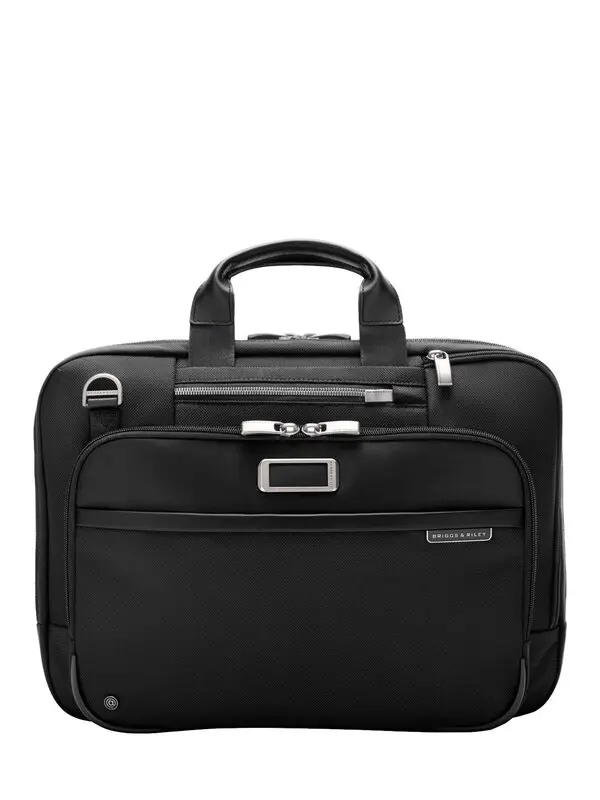 Briggs & Riley Medium Expandable Brief - Black