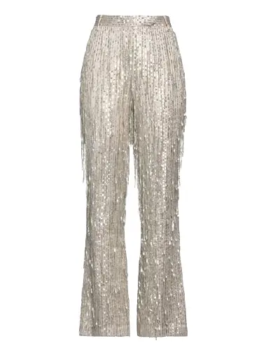 Amiri Flared Pants With Appliqués - Beige