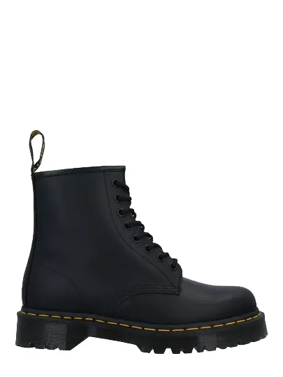 Dr. Martens Ankle Boots In Polished Leather - Black