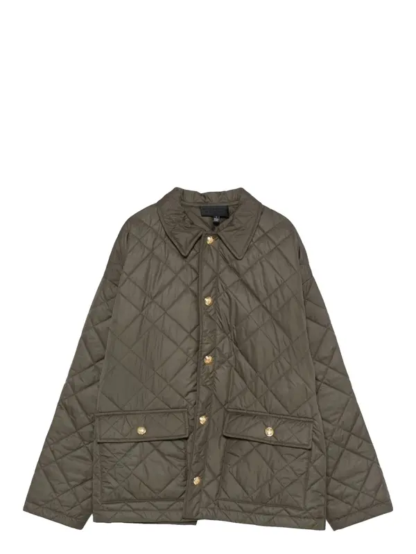 NILI LOTAN Helah Quilted Jacket - Green