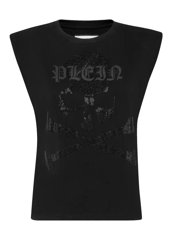 Philipp Plein Skull Tank Top - Black