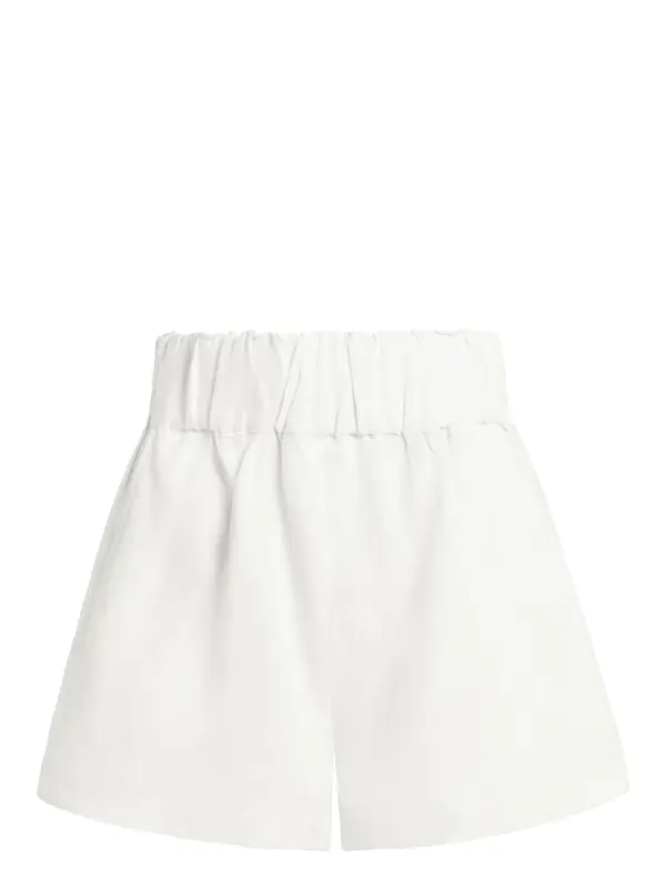 Bondi Born Universal Linen Shorts - White