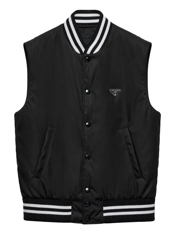 Prada Re-nylon Vest - Black