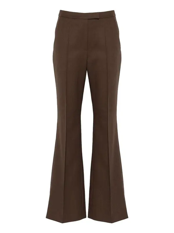 Lvir Flared Trousers - Brown