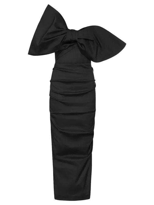 Rachel Gilbert Memphis Midi Dress - Black