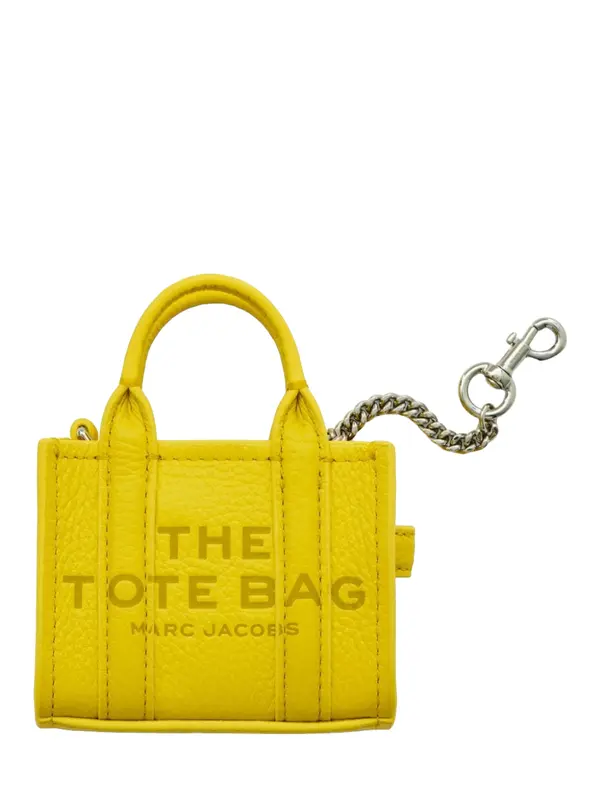 Marc Jacobs The Nano Tote Charm - Yellow