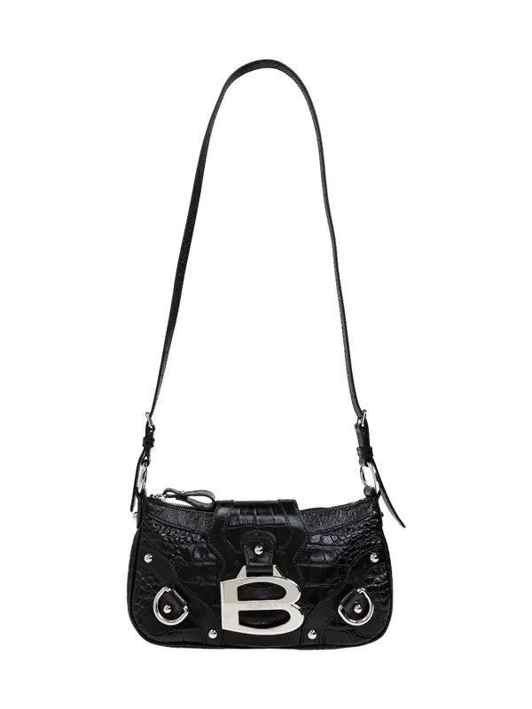 Balenciaga Small Essex Shoulder Bag - Black