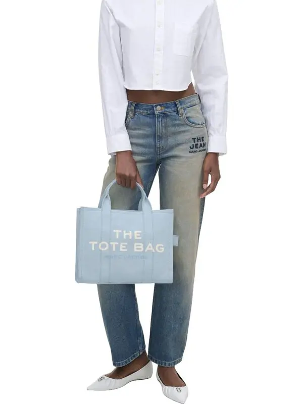 Marc Jacobs Canvas Medium Tote Bag - Blue