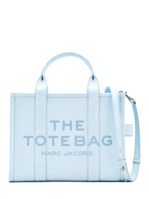 Marc Jacobs Leather Medium Tote Bag - Blue